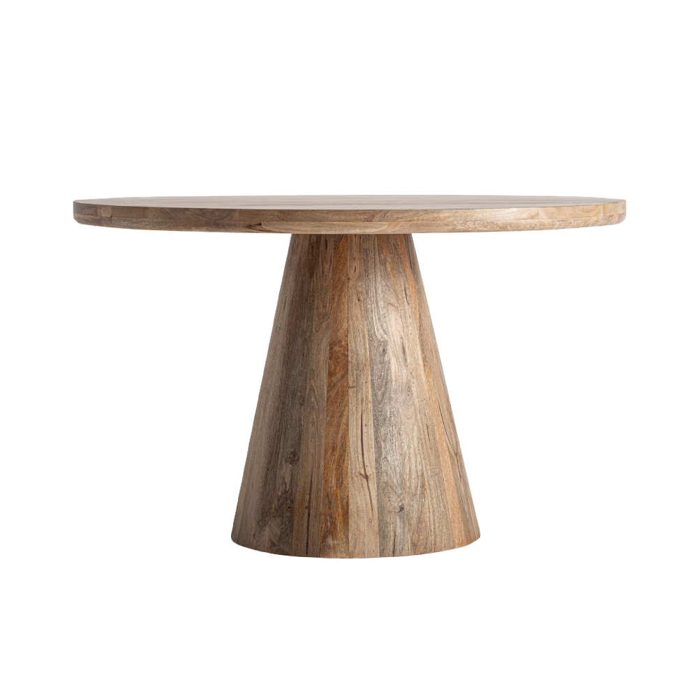 Mesa de jantar em madeira mango Mersch | Decoração Nórdica e Mobiliário ...